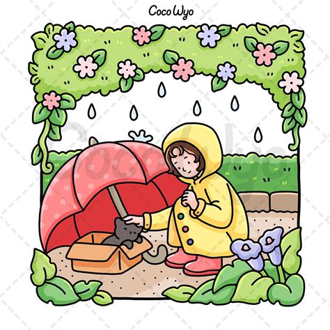 Coloring Pages Girl With Umbrella [2025]