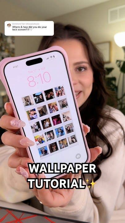 How I Made My Iphones Lockscreen Using Canva Youtubeshorts Shorts