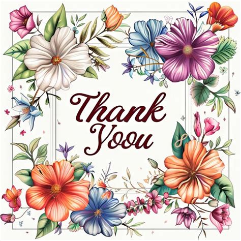 5 000 Free Clip Art Thank You Flowers Pictures