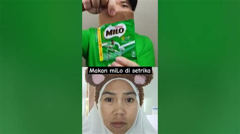 Makan Milo Di Setrika ‼️ Youtube
