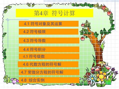 第4章 符号计算word文档在线阅读与下载文档网