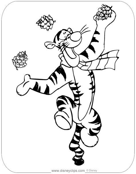 Tigger Winnie The Pooh Coloring Pages