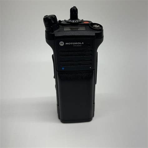 Motorola Apx6000 H98ucd9pw5an 7 800 Mhz Portable Radio Tdma P25 Ap
