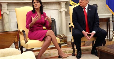 Announcing U N Exit Nikki Haley Reveals A Clue About Her Next Move Cbs News