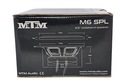 Mtm Audio M6 Spl Pure Audio