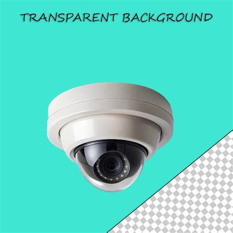 Premium Psd A White Security Camera Cctv Securtiy Camera