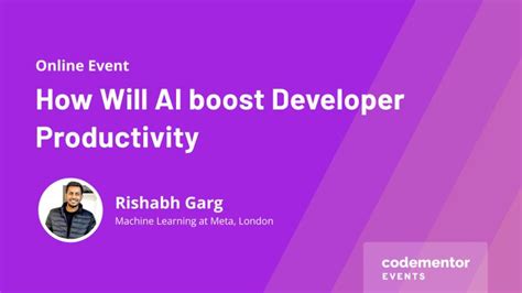 How Will Ai Boost Developer Productivity Codementor Events Codementor
