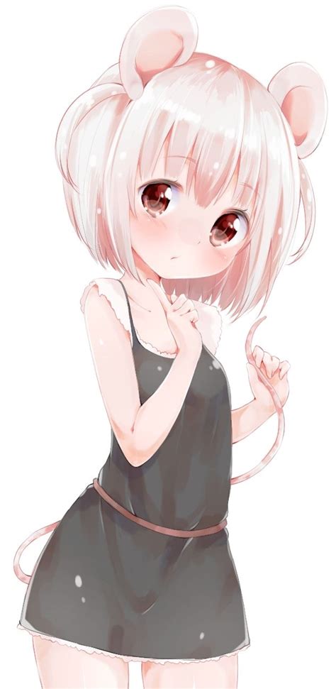 Anime Girl With Mouse Ears