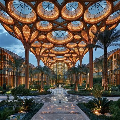 Palms Of Progress Dubai International Cfuturistic