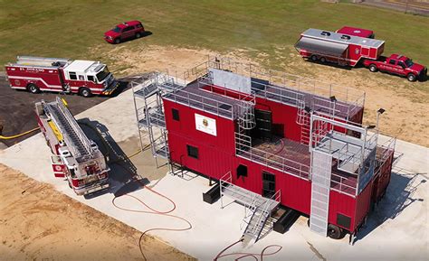 Why You Need Shipping Containers For Firefighter Training Fire Training Structures