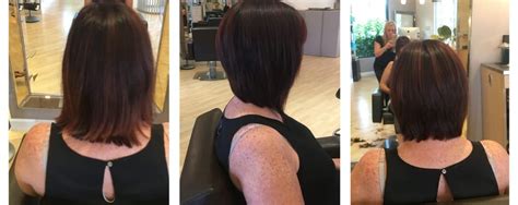 Layered Angled Bob Salon Mulberry