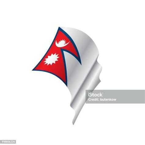 Bendera Nepal Ilustrasi Vektor Ilustrasi Stok Unduh Gambar Sekarang Bendera Simbol Biru