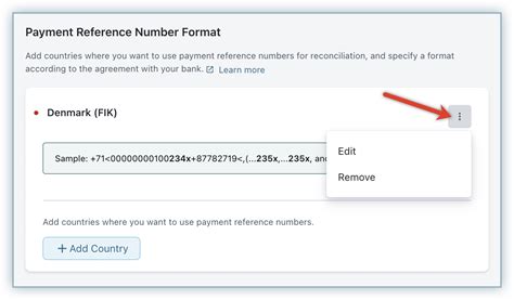 Payment Reference Numbers Chargebee Docs