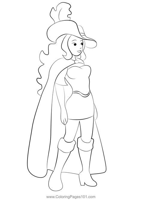 Barbie Princess Power Coloring Pages