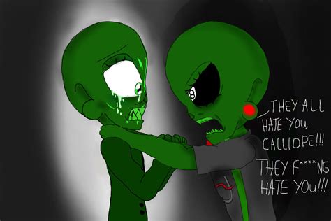 Caliborn And Calliope Fighting By Stinkybutthole5 On Deviantart