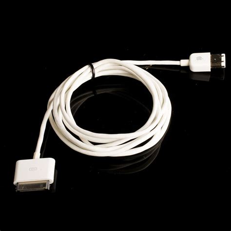 Ready Stock 4ft Genuine Apple 30 Pin Dock To Firewire 400 Sync Cable