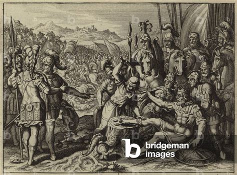Image Of King Adoni Bezek Having His Thumbs And Big Toes Cut Off By European School 17th Century