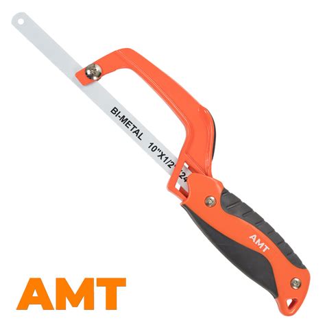 10 Mini Hacksaw For Metal Compact Hack Saw With Bimetal Blade Mutt