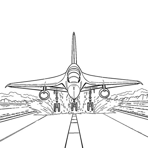 Best Concorde Coloring Pages Free Printable Pdf