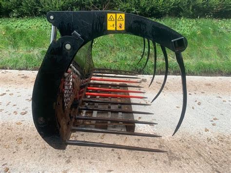 Whites Telehandler Grab Blackdown Farmservices