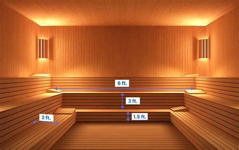 Sauna Bath Room Size