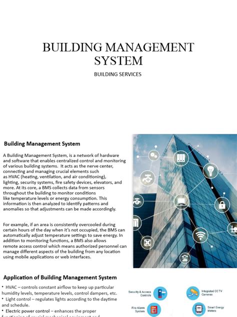 building management system pdf building automation computer network