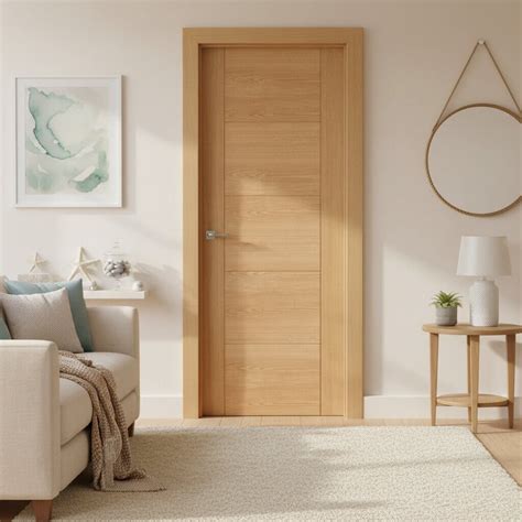 Vancouver 5 Panel Oak Internal Door Uk Oak Doors