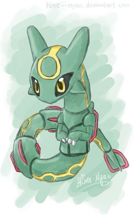 Kawaii Rayquaza Pokemon Rayquaza Cute Pokemon Wallpaper Pokemon