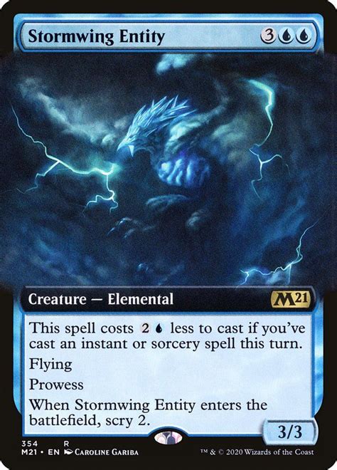 Stormwing Entity Extended Core Set 2021 Near Mint
