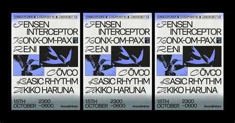 Goodness Jensen Interceptor Reni Konx Om Pax Liveav Basic Rhythm Covco Akiko Haruna
