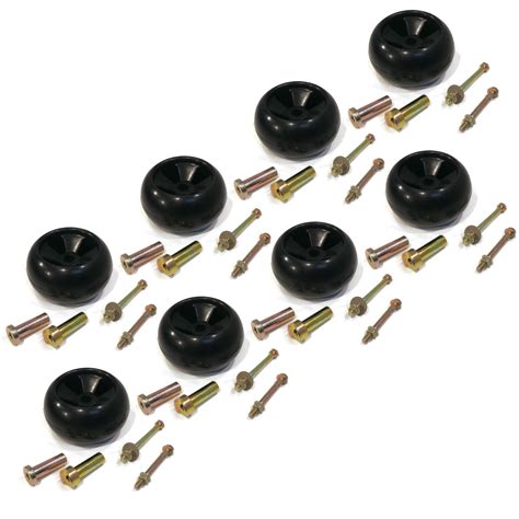 Pack Of 8 Deck Wheel Assembly Kit