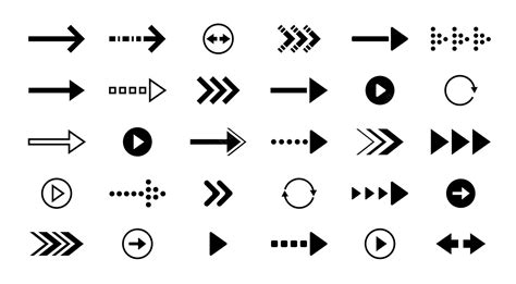 Navigation Arrow Icons