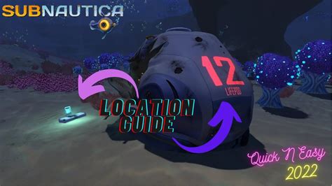 Life Pod 12 Repulsion Cannon Bulb Zone Subnautica Guide Youtube
