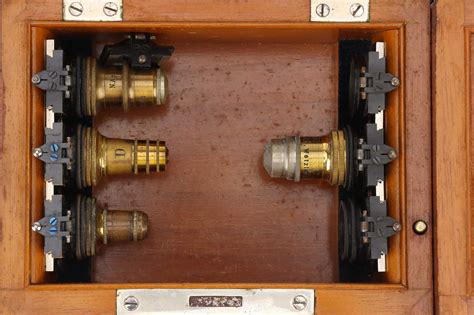 Lot 1110 Zeiss Microscope Objective Boxes