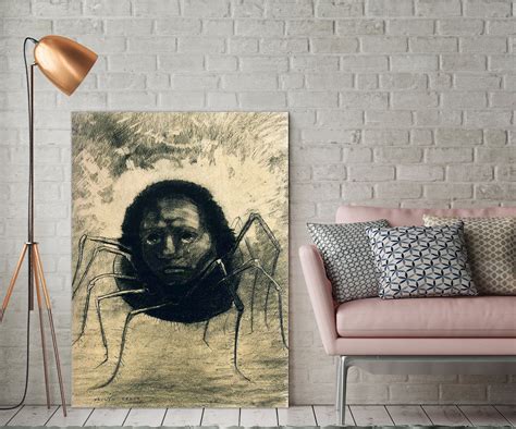 Odilon Redon The Crying Spider Giclee Print Reproduction Etsy España