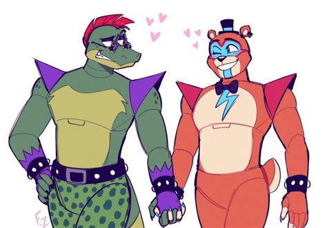 Adorable Romance Between Freddy And Monty In Fnaf Security Breach