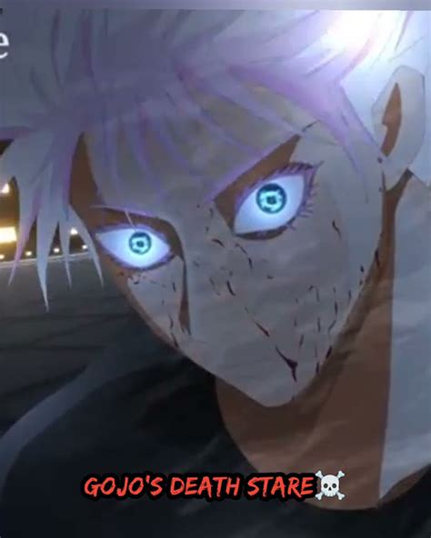 Gojos Death Stare ☠️ Youtube