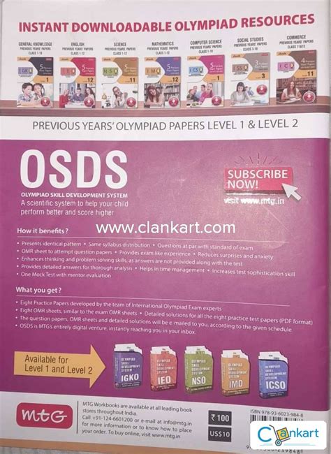 Buy Class 10th Mathematics Workbook For Olympiad Imo Book In Excellent Condition At