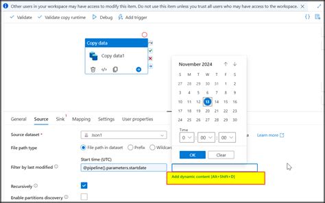 Need To Automate A Synapse Analytics Pipeline To Gather The Information From The Previous Day