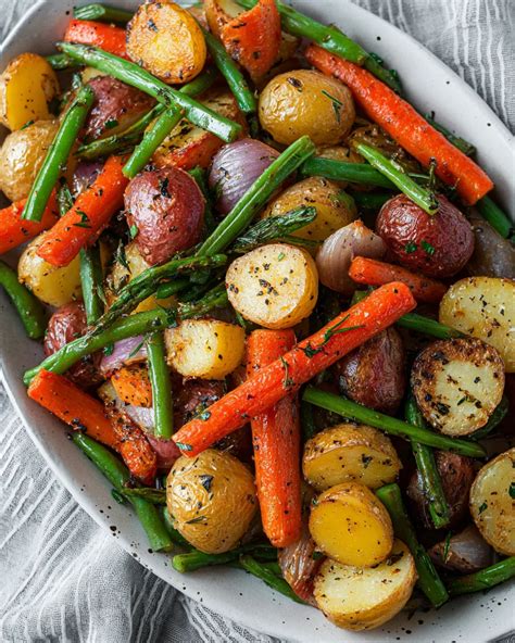 Garlic Roasted Vegetables The Perfect Cozy Side Dish