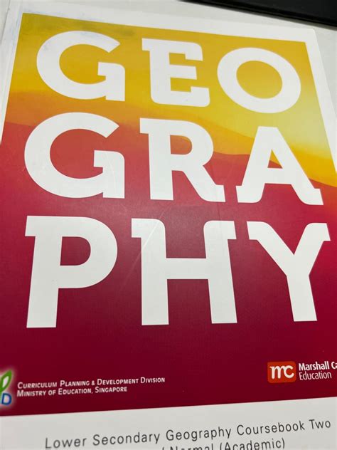 Sec2 Geography Textbook Hobbies And Toys Books And Magazines Textbooks