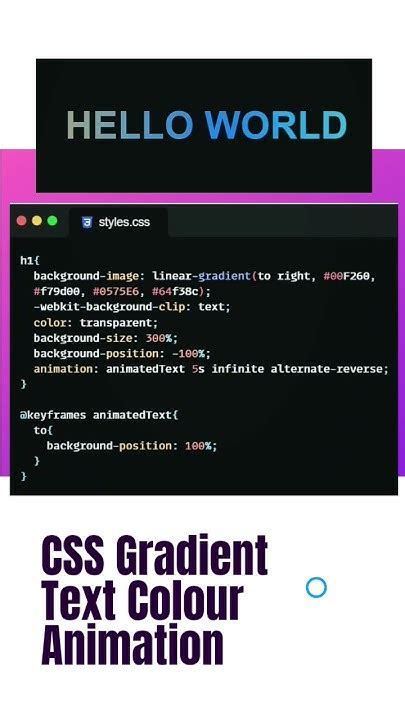 Css Gradient Text Color Animation Subscribe Nishawebdev For More