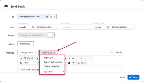 email task