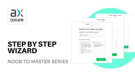 Axure Creating Multi Step Wizard Vaexperience