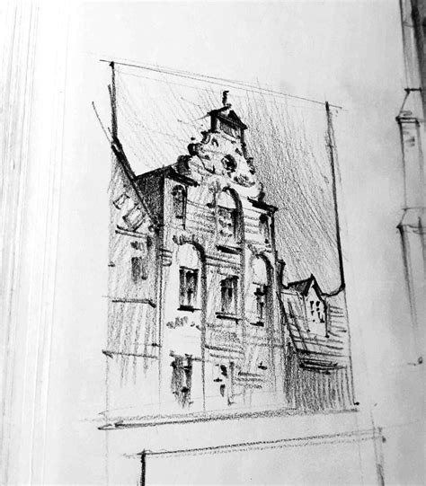 Ołówek Szkice I Rysunki Domin Łódź