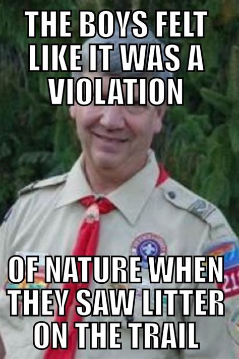 Creepy Scoutmaster Meme Rmemes