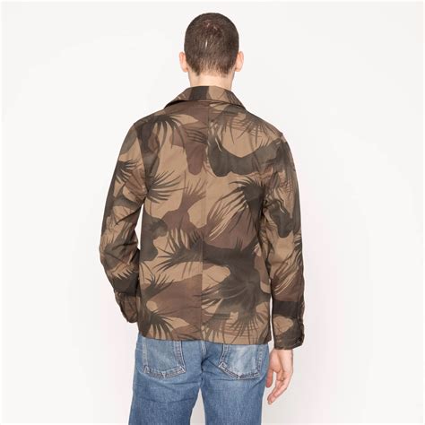 Naked And Famous Chore Coat Fern Camo Jaisel Menswear