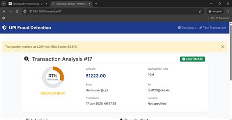 Upi Fraud Detection System Using Python And Machine Learning