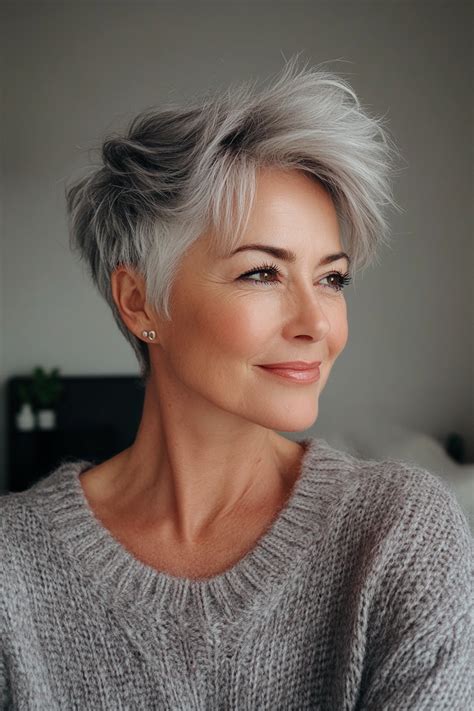 24 Amazing Short Hairstyles For Women Over 60 With Thin Hair