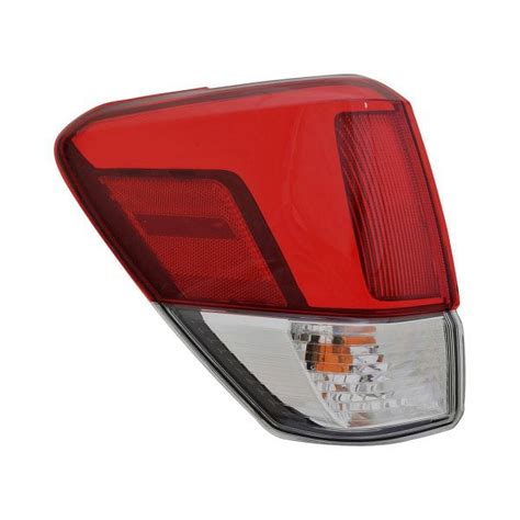 Driver Side Outer Replacement Tail Light For Subaru Forester 2019 2022